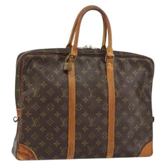 Louis Vuitton Pre-owned Vintage Canvas Weekend Bag - - Pre-owned - Damen - Braun - ONE SIZE