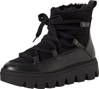 Tamaris Damen Stiefel Leder schwarz 40