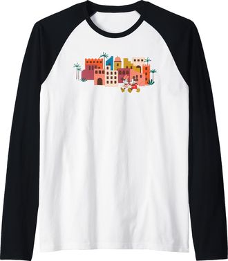Disney Mickey & Minnie Mediterranean City Travel Adventure Raglan