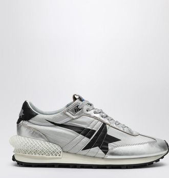 Golden Goose Sneaker Marathon in nylon ripstop silver