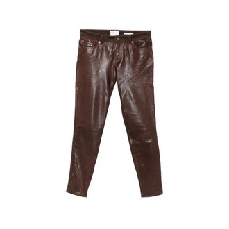 7 For All Mankind Y2K Skinny - Femme - Pantalons - Brun - Taille: W26