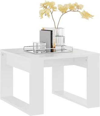 Generic Couchtisch, Rechteckiger Mitteltisch mit Offenem Rahmenbein-Design, Wohnzimmer-Sofa-Seitenschreibtisch-Organizer f&uuml;r Getr&auml;nke, B&uuml;cher und Wohnaccessoi