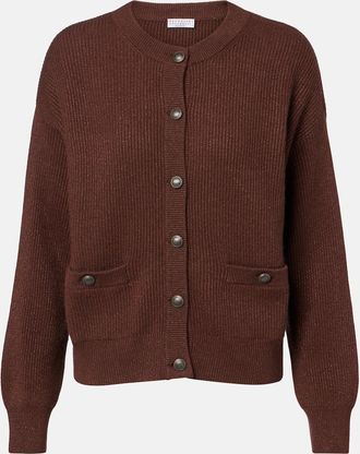 Brunello Cucinelli Cardigan aus einem Kaschmirgemisch