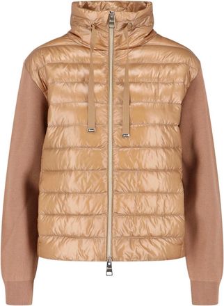 Herno Strick- Und Nylon-Puffer