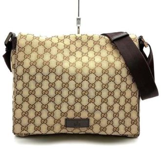 Gucci Pre-owned GG Canvas Schultertasche - - Pre-owned - Damen - Beige - ONE SIZE