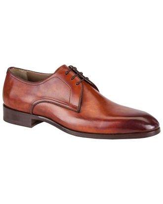 Magnanni Business Schuhe in Derby-Form aus Glattleder in