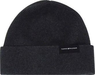 Tommy Hilfiger Anthrazitgraue Beanie-m&uuml;tze