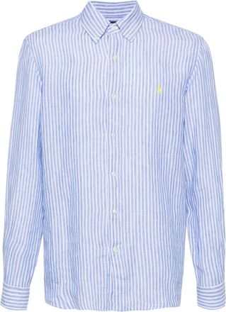 Polo Ralph Lauren Homme, Chemises, Bleu, Taille: M Chemise Casual