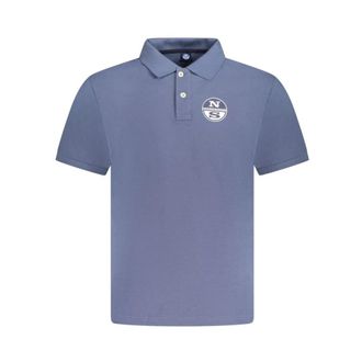 North Sails Klassisches Poloshirt - - Tops - Herren - Blau - S