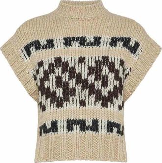 Forte_Forte Damen, Strickwaren, Gelb, MGröße