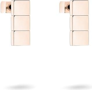 Liebeskind Boucles doreilles Femme LJ-1741-E-18 en acier inoxydable IP or rose