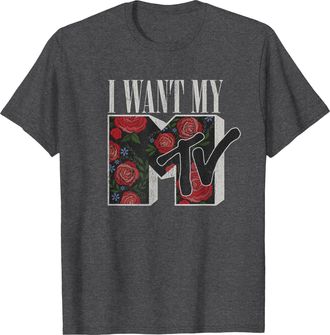 Giesswein I Want My MTV Floral Box T-Shirt