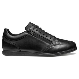 Geox Herren U Renan Sneaker, Black, 44 EU