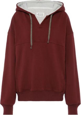 Maison Margiela Klassischer Hoodie - Rot