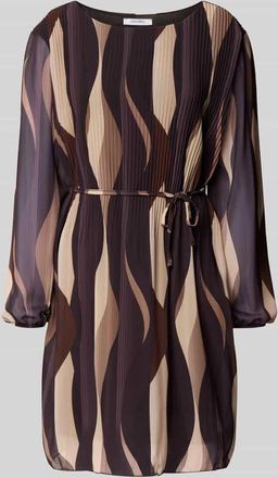 Zabaione Minikleid mit Bindegürtel Modell Sa44raa