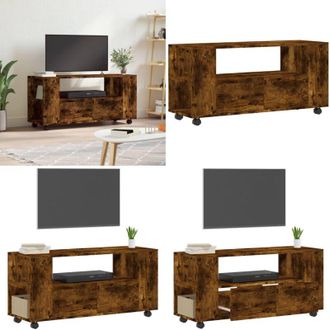 vidaXL Vidaxl - TV-Schrank R&auml;uchereiche 102x34,5x43 cm Holzwerkstoff - tv Schrank - Holzwerkstoff M&ouml;bel - Wohnraum Einrichtung - Fernsehtisch - Regal - Home