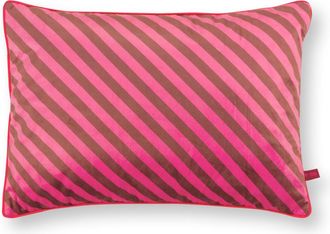 Pip Studio Zierkissen Blockstreifen Rosa