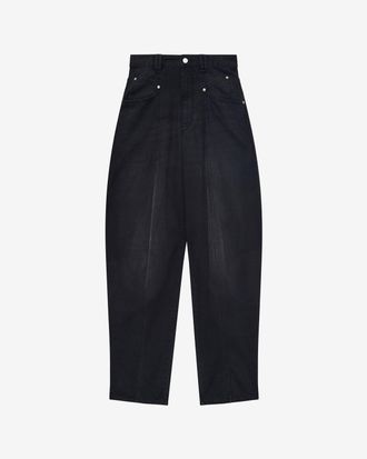 Isabel Marant Pantalon Vetan - Femme - Noir - Taille34 - Isabel Marant