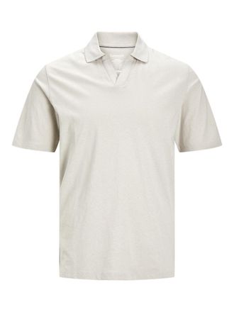 Jack & Jones Jjesummer Linen Polo Ss Sn