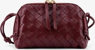 Bottega Veneta Concert Pouch leather crossbody bag with Intrecciato motif - BOTTEGA VENETA - gender_Woman