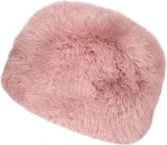 Nyls Cr&eacute;ation Chapka Toque Fourrure Rose Femme Doublure Polaire Classe Maritza - Taille Unique - Rose