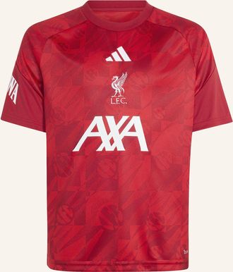 adidas Fc Liverpool 26/27 Kids Pre-Match Shirt rot