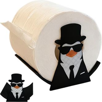 Generic Badezimmer Pinguinhalter - Nettes Toilettenpapierst&auml;nder Design, Funktionale Aufbewahrungsl&ouml;sung F&uuml;r Badezimmerzubeh&ouml;r, Einzigartiger Toilettendekorak