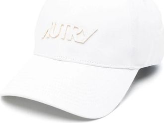 Autry Homme, Accessoires, Blanc, Taille: ONE Size Acpu52Wh Casquette de baseball