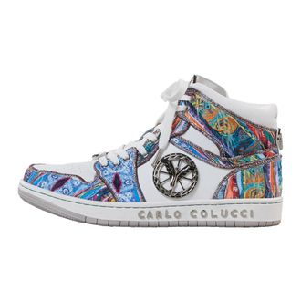 Carlo Colucci Hochgestrickter Sneaker - - Shoes - Herren - Mehrfarbig - 39 EU