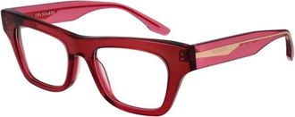 Trussardi Femme, Accessoires, Violet, Taille: ONE Size Stylish Rectangular Lunettes Frame