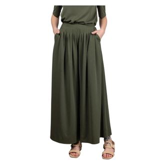 Max Mara Femme, Jupes, Vert, Taille: 38 FR Cicala Maxi Skirt