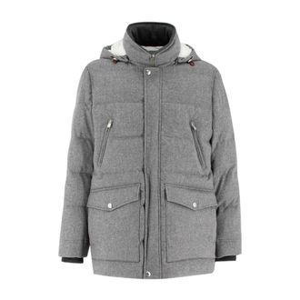 Brunello Cucinelli Herren, Jacken, Grau, LGr&ouml;&szlig;e
