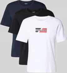 Jack & Jones T-Shirt mit Logo im 2er-Pack