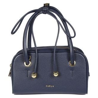 Furla Poppy Mini Dome - - Bags - Damen - Blau - ONE SIZE