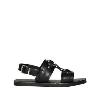 Dsquared2 Flat Sandales - Femme - Chaussures - Noir - Taille: 40 1/2 EU