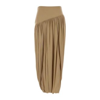 Ferragamo Femme, Jupes, Beige, Taille: 34 FR Maxi Skirt