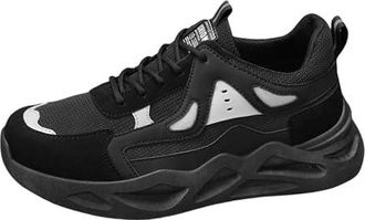 Generic Baskets de s&eacute;curit&eacute; pour homme avec doublure en maille - Semelle int&eacute;rieure rembourr&eacute;e - Confortable - Antid&eacute;rapantes - Soutien de la vo&ucirc;te plantaire 