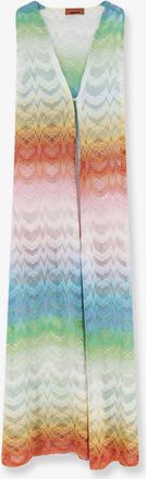 Missoni Long Cover Up viscose and metallic fiber dress - MISSONI - gender_Woman