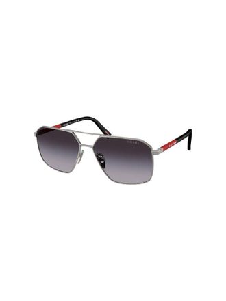 Prada 0PS Aviator Sunglasses - Gray