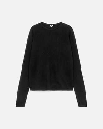 Arket Pullover Aus Reinem Kaschmir -Schwarz