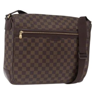 Louis Vuitton Sac bandouli&egrave;re Pre-owned en toile - Femme - Pre-owned - Brun - Taille: ONE Size