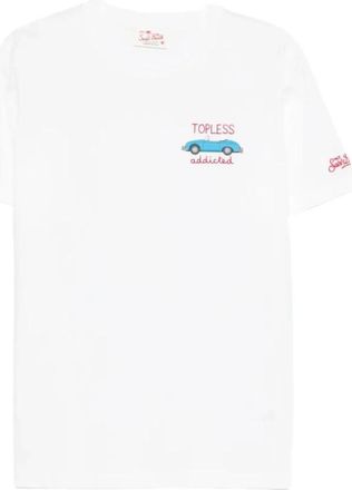 MC2 Saint Barth Homme, Tops, Blanc, Taille: XL T-Chemises