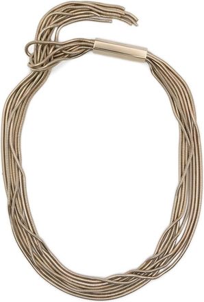 Tom Ford Brass Axis Necklace