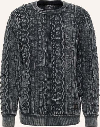 Carlo Colucci Carlo Colucci Strickpullover - Carat 2.0 Errera schwarz