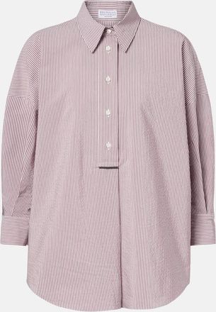 Brunello Cucinelli Hemd aus einem Baumwollgemisch