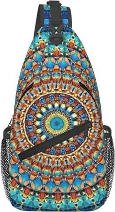 Generic The Bohemian Mandala Sac &agrave; bandouli&egrave;re Sac &agrave; bandouli&egrave;re Sac &agrave; dos de voyage Sac &agrave; dos &agrave; bandouli&egrave;re pour homme Sac &agrave; dos de randonn&eacute;e Sac