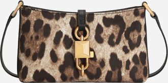 Dolce & Gabbana Schultertasche Lock Mit Leoparden-print - Frau Schulter- Und Umh&auml;ngetaschen Animalprint Onesize