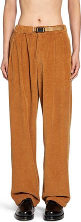 White Sand Corduroy Drawstring Pants