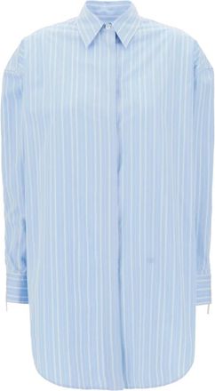 Off-white Femme, Blouses et Chemises, Bleu, Taille: 32 FR Chemises