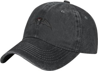 Generic Chauve-Souris Mignonne Unisexe Casquette De Baseball D&eacute;contract&eacute; Hip-Hop Cap R&eacute;glable Snapback Cap pour Toutes Les Saisons Randonn&eacute;e Running